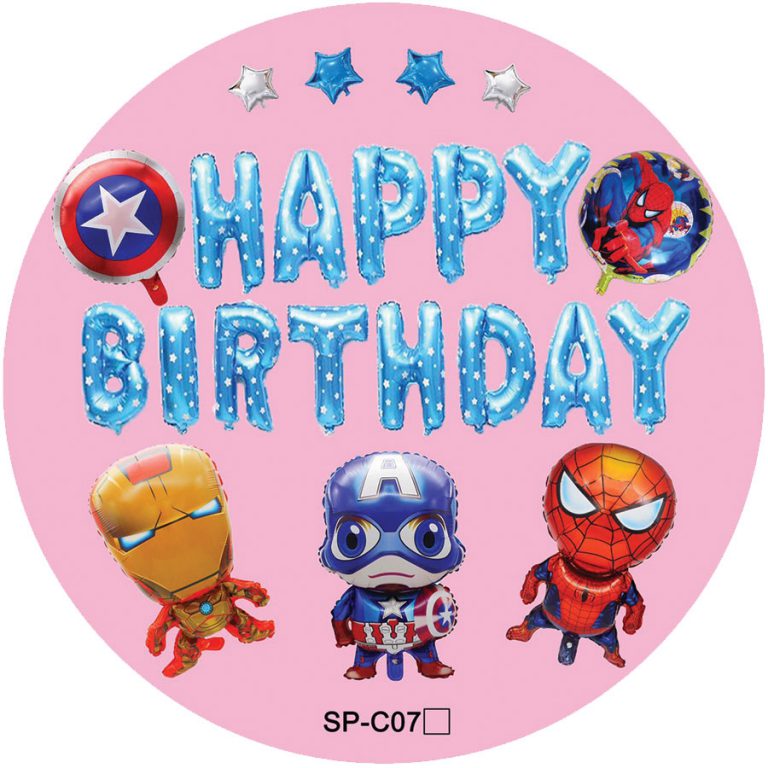 » Bộ Happy Birthday Cho Bé Tuổi Hợi – SP-A01 (Bé Gái) (Tặng Bơm tay ...